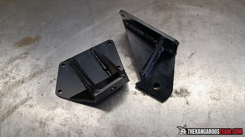 2jz to e46 Engine Mounts / Arms - The Kangaroos Team