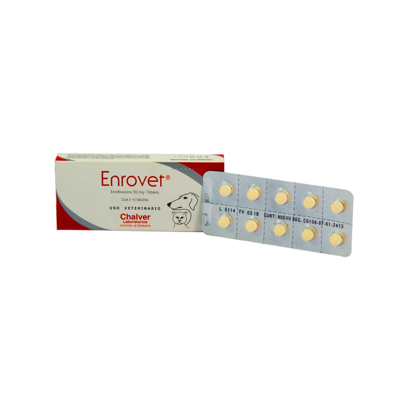 ENROVET ANTIBIÓTICO - AGROVET FRONTERA
