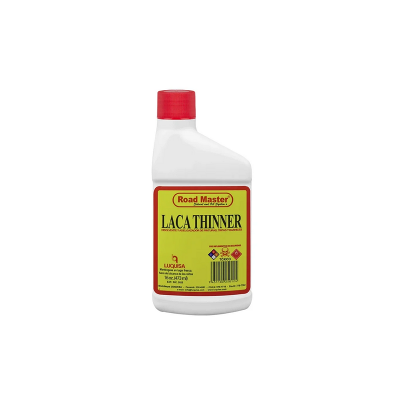 THINNER LACA X BOTELLA 16 ONZAS - AGROVET FRONTERA