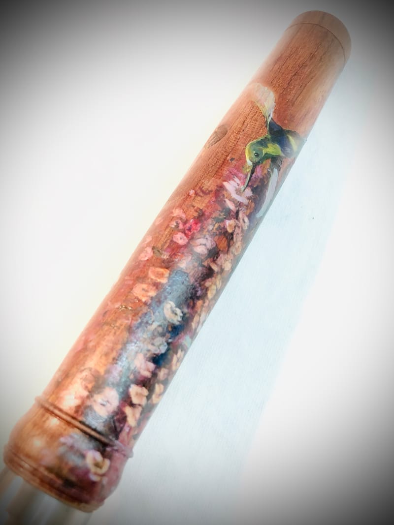 hummingbirds Baroque flute Style headjoint - Ariel Louis Flutes