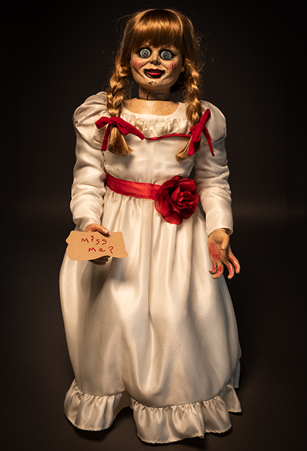The Conjuring Prop Replica: Annabelle - Haus of Elliott & Lucias ...