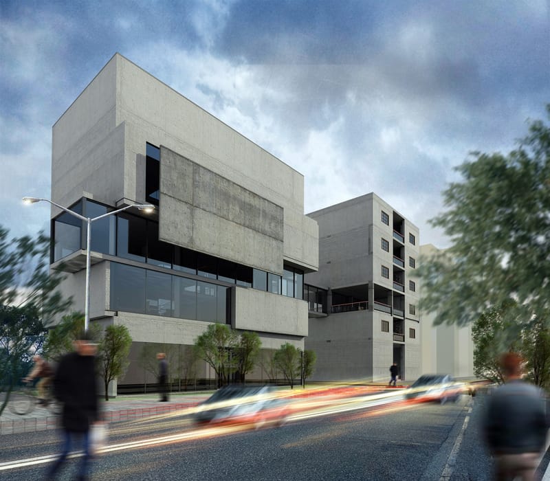 RED LINE - render - Mosaab F. Saiid Architects