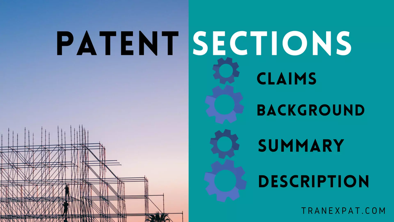 The structure of a patent
