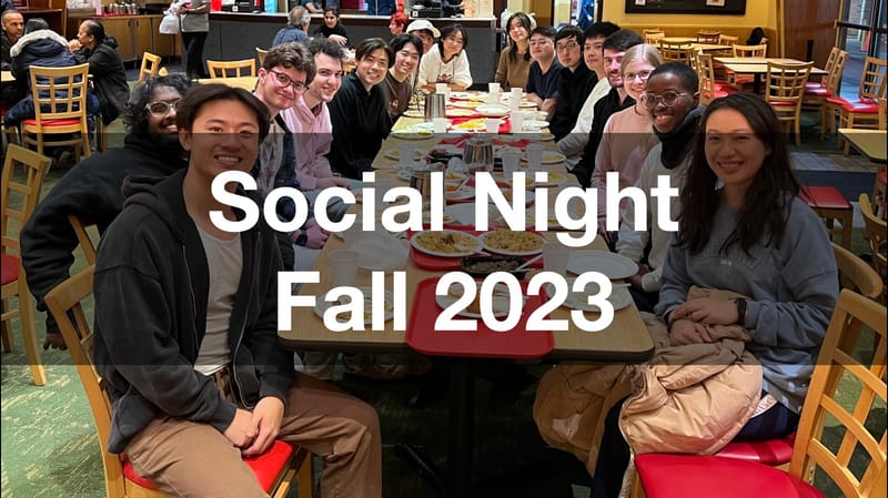 Social Night 2023 - Emory NLP
