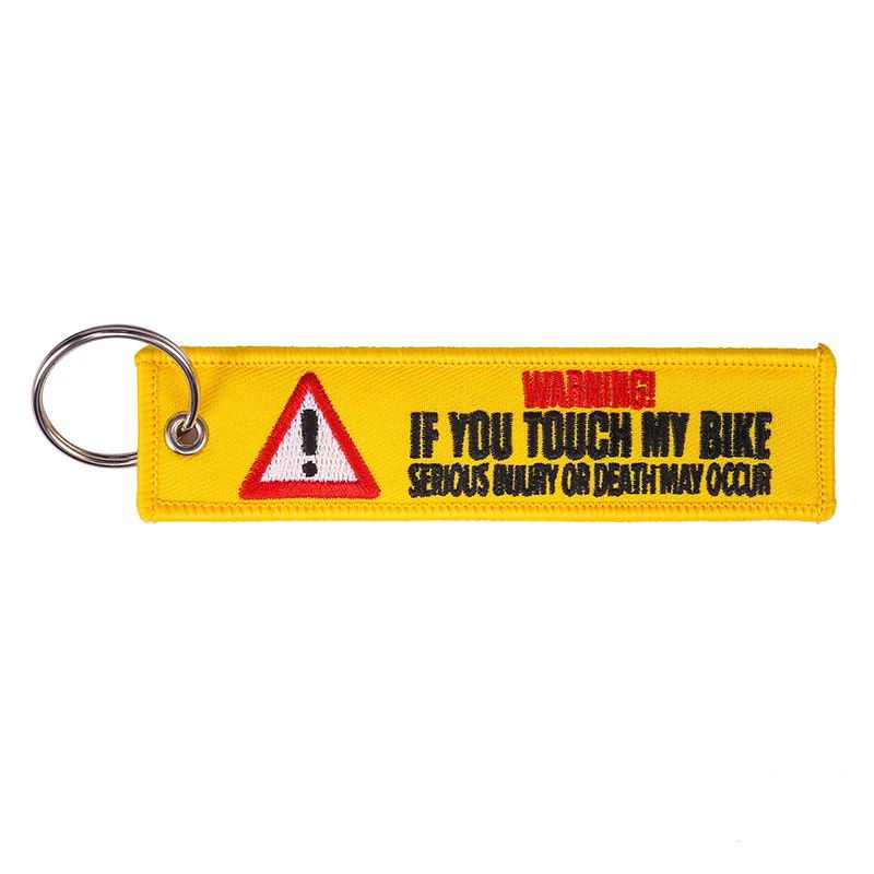 Warning Keyring