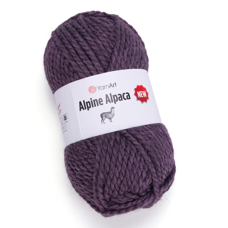 YarnArt Alpine Alpaca 1451 alpaca wool bulky yarn, soft alpaca yarn
