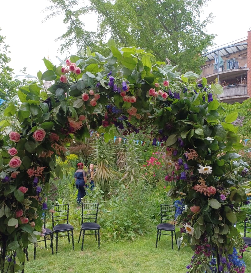 Floral & Foliage Wedding Arch