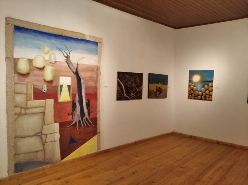 Sala dos Dois Mundos - Pinacoteca José Barata de Castilho