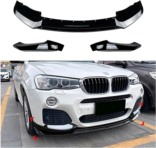 BMW X3 (F25) M Sport Front Bumper Lip - .CTFASTCARS.