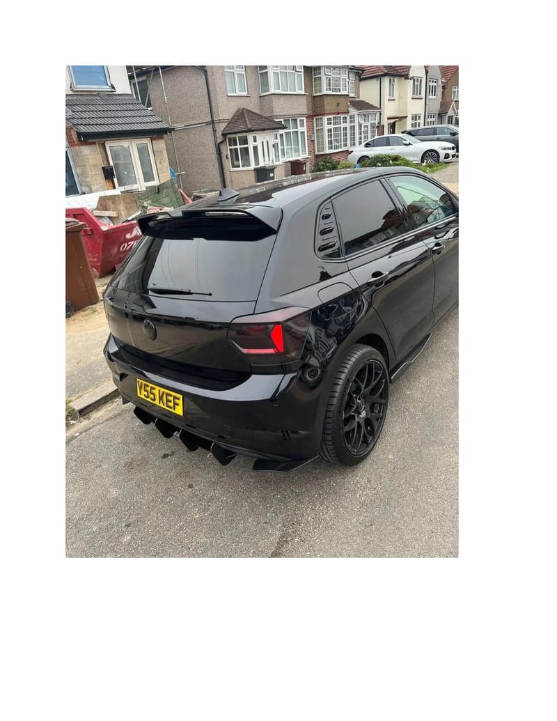 VW Polo 8 / AW Window Louvers