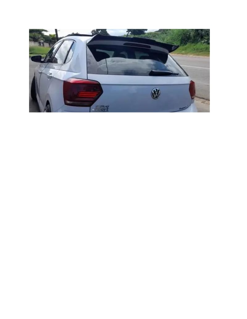 VW Polo 8 Batman Rear Spoiler