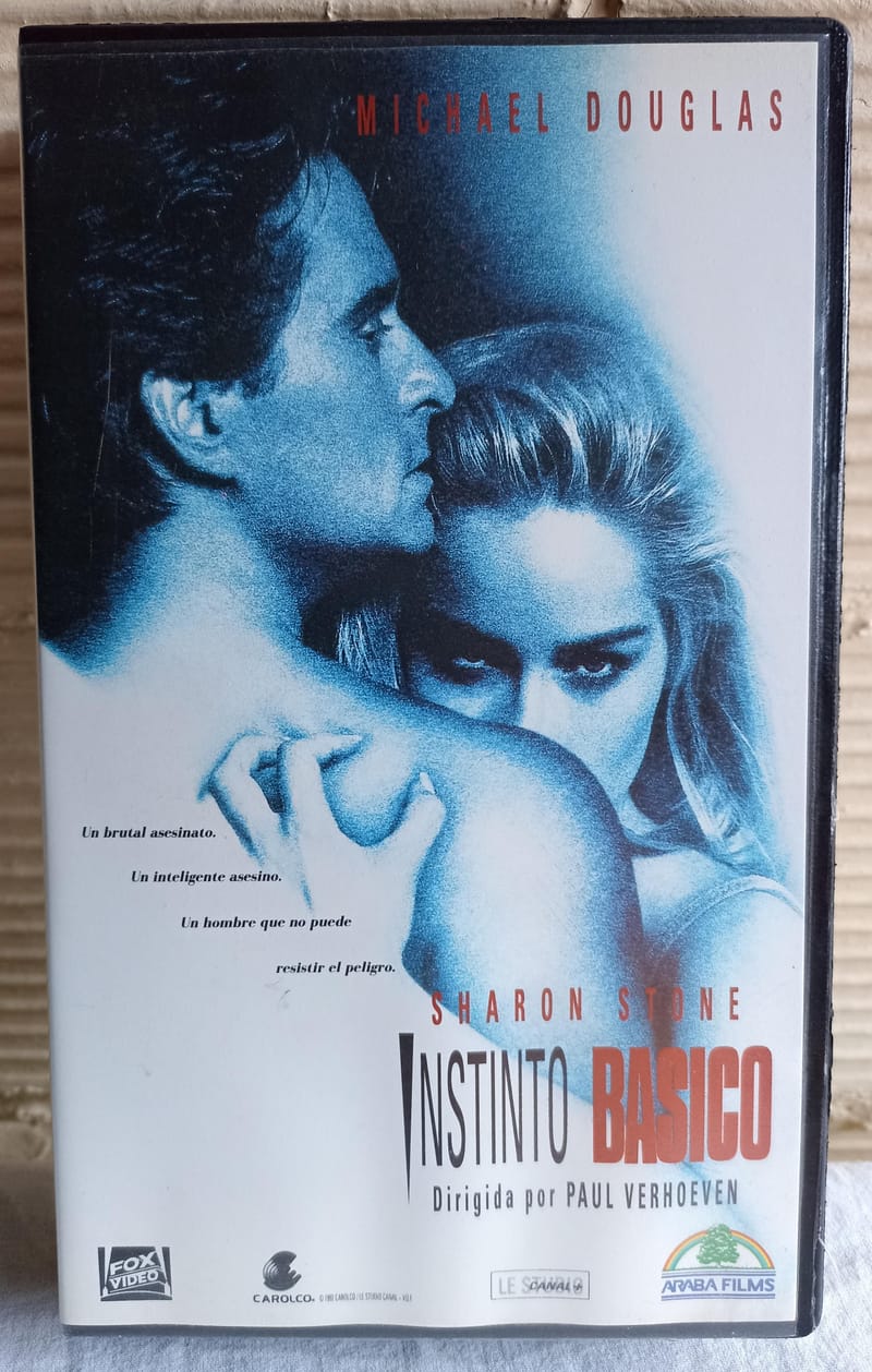Instinto Basico 1992, VHS - ATTICAE