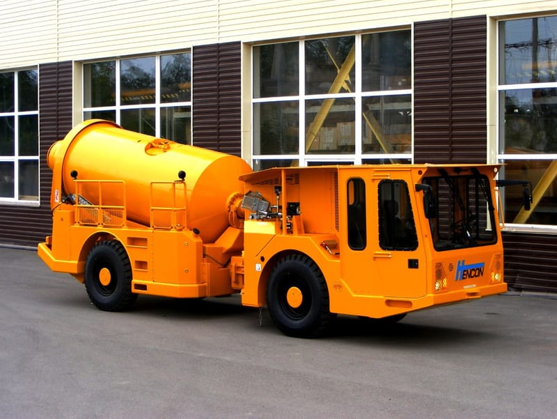 Подземная самоходная машина Hencon TransVers Mixer