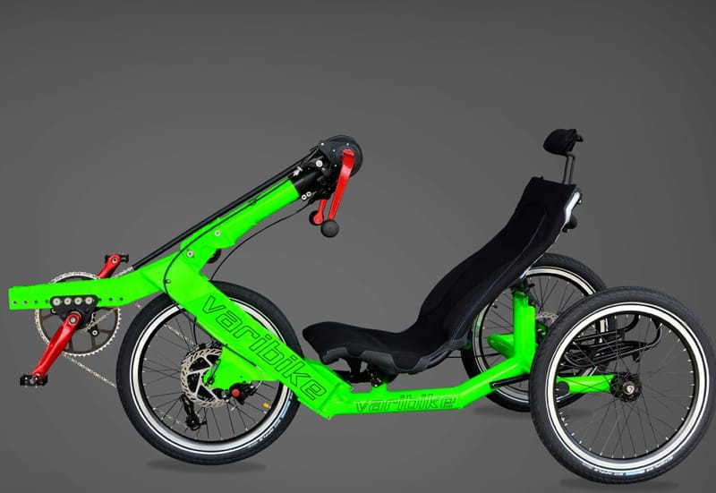 Full Body Recumbent Trike Varibike