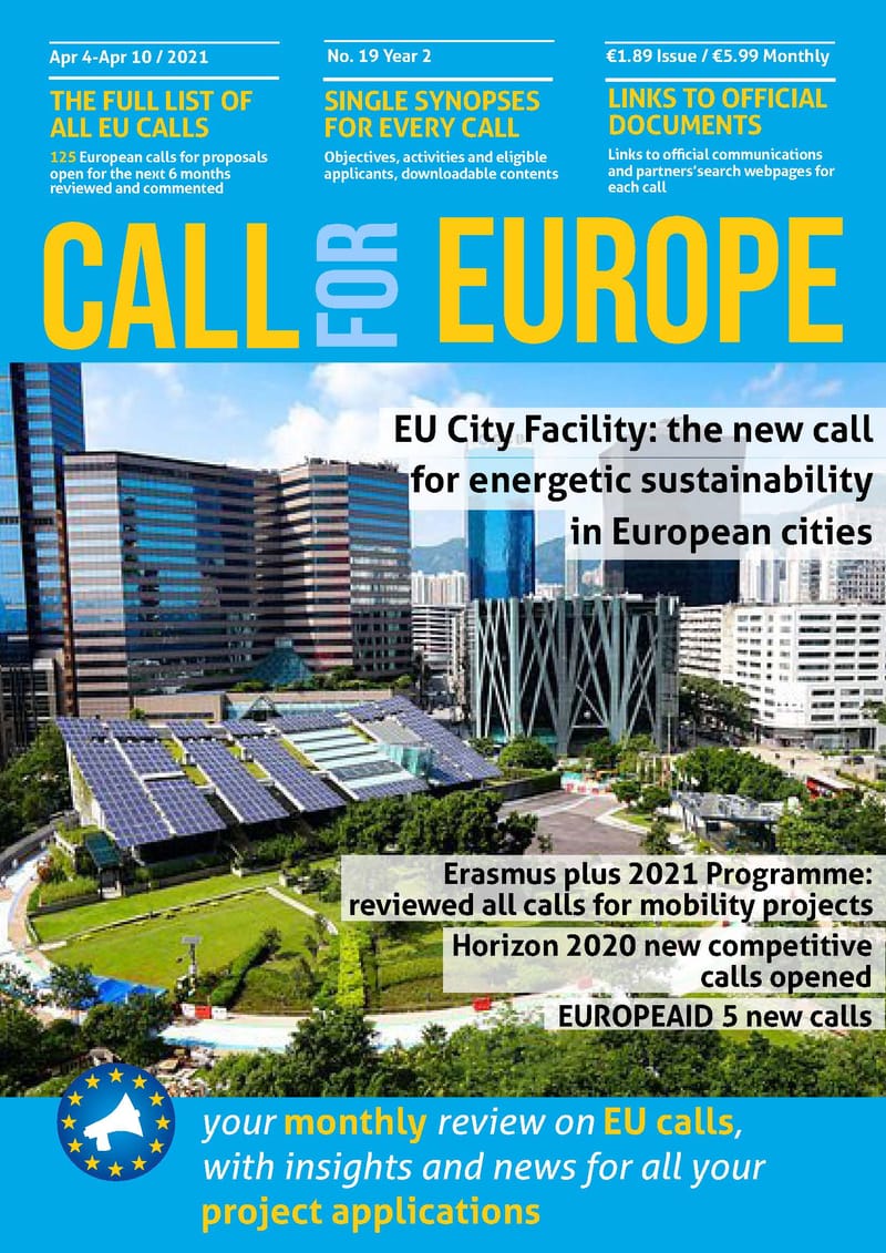 partners' corner - We promote new partnerships - CALLforEUROPE