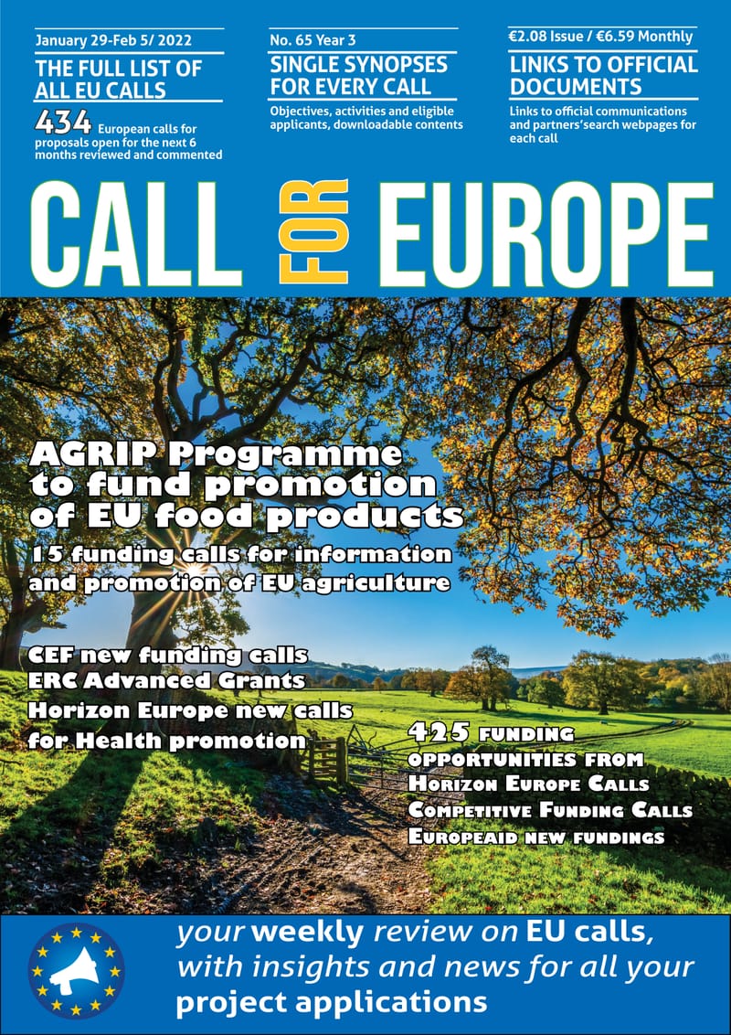 CALLforEurope Weekly Magazine - 30th Jan 2022 - CALLforEUROPE