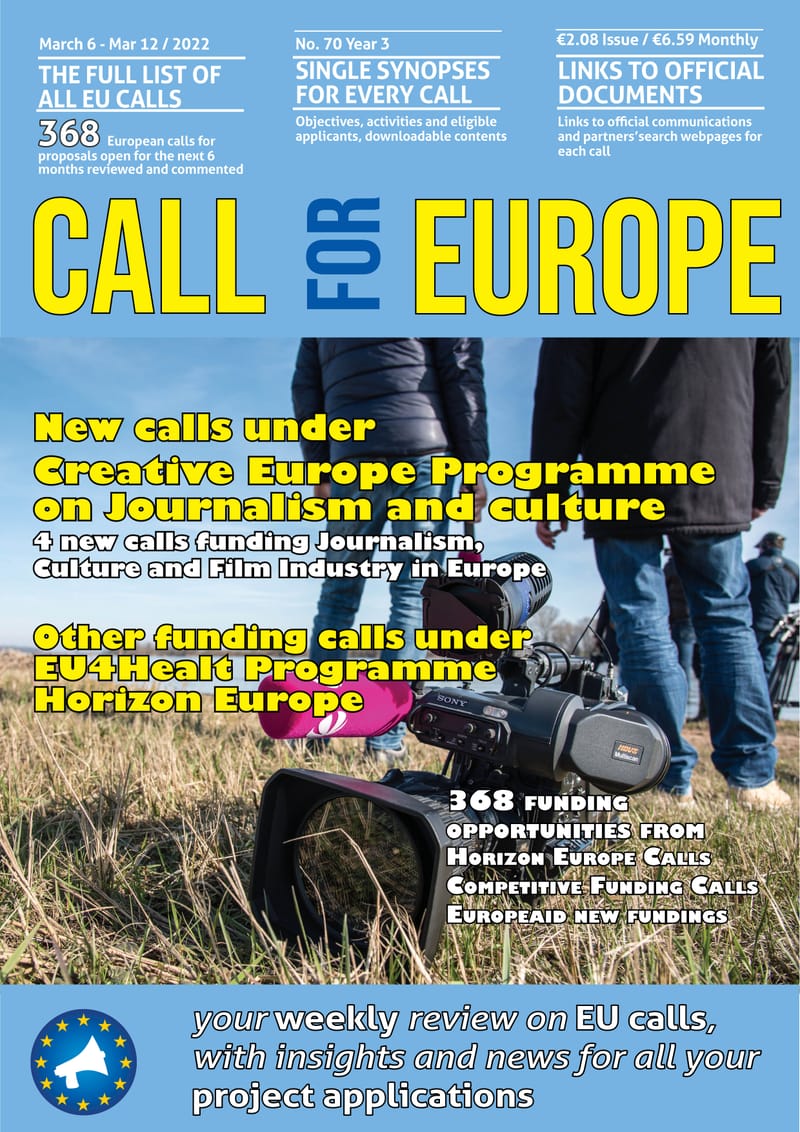 CALLforEurope Weekly Magazine - 6th March 2022 Edition - CALLforEUROPE