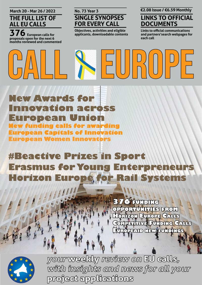 CALLforEurope Weekly Magazine - 20 March 2022 - CALLforEUROPE