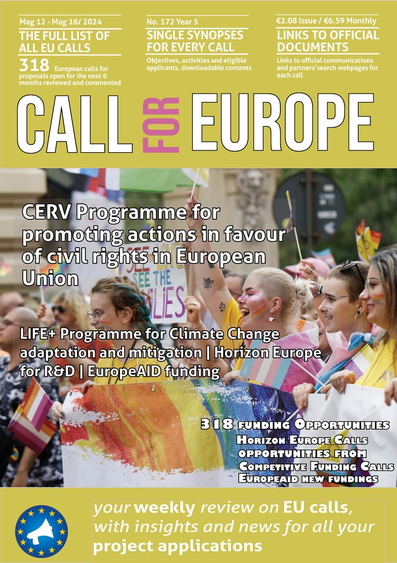 CalforEurope Weekly Magazine 18 May 2024 - CALLforEUROPE