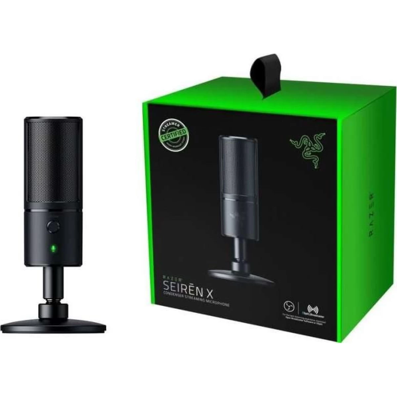 Razer Seiren X USB Condenser Streaming Microphone - apex
