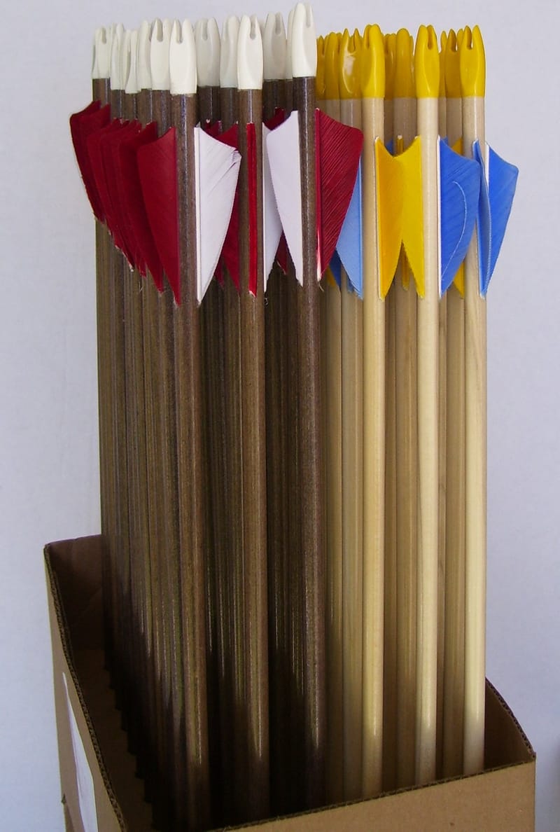DELUXE CEDAR ARROWS BULK - No Frontiers Archery