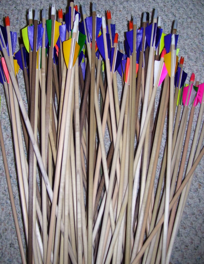 Neck breaking arrows - No Frontiers Archery