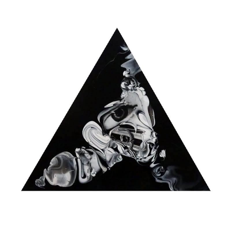 「囚われた肉体の...」 - 絵からも見られている - Zelan Art