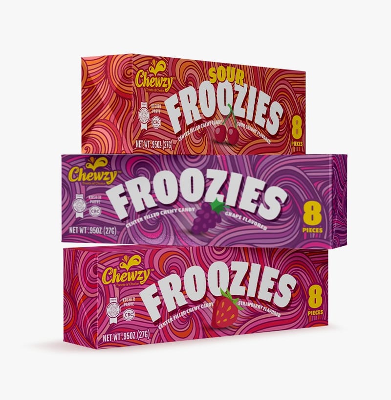 Froozies Candy - Chewzy Kosher Foods