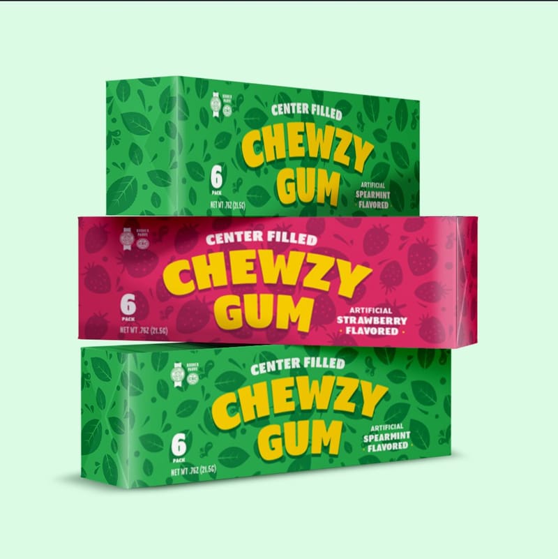 Chewzy Gum - Chewzy Kosher Foods