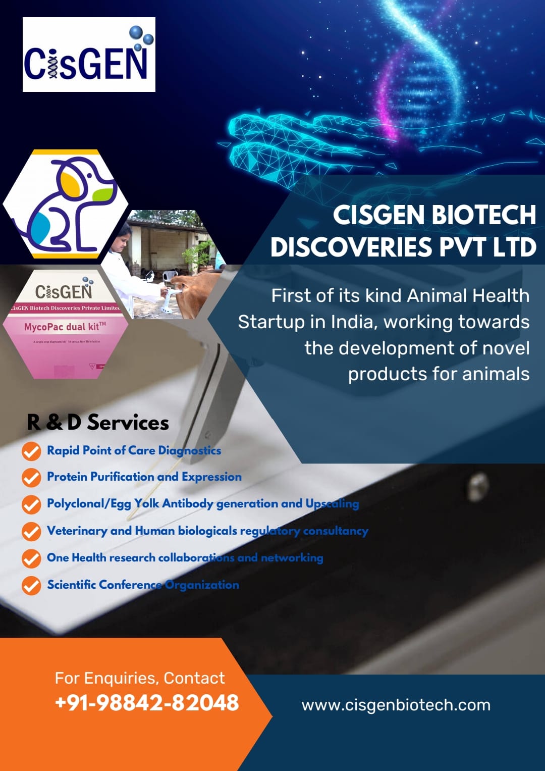 www.cisgenbiotech.com - CisGEN Biotech Discoveries private limited