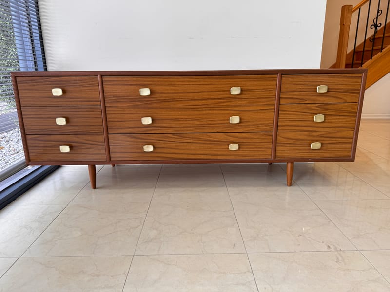 Classic mid century Alrob buffet/side board - www.s4e.org.au
