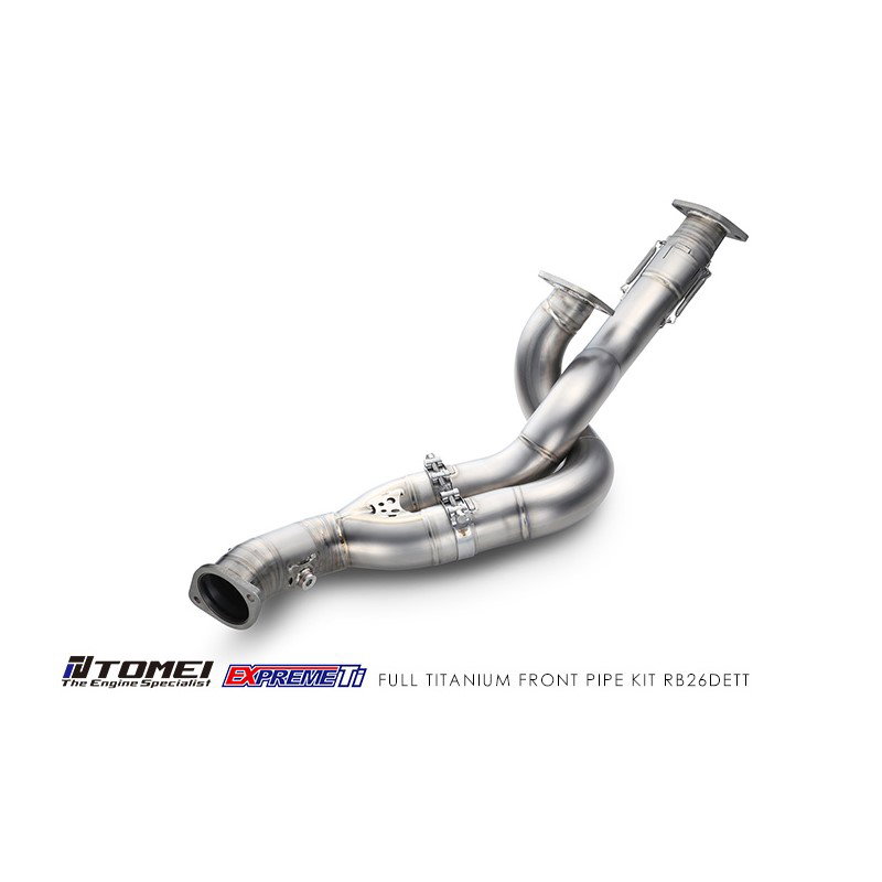 TI RACING Titanium Front Pipe RB26DETT - Ultrasport Racing Car