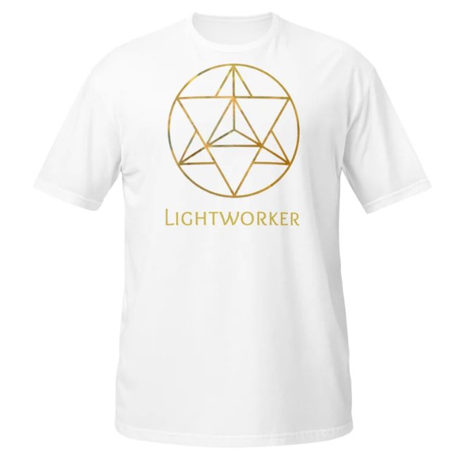 Lightworker t-shirts crystal meme funny Ljusarbetare GFL ground crew