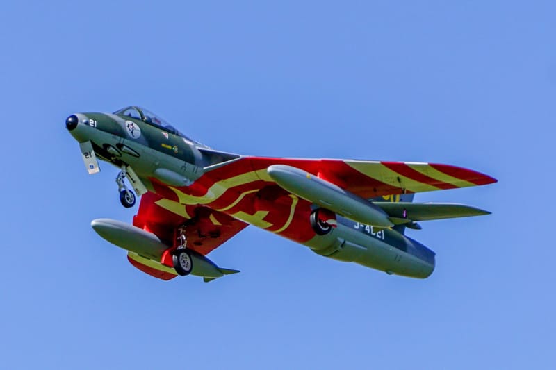 Hawker Hunter Scale RC Jet - SkyToysRC