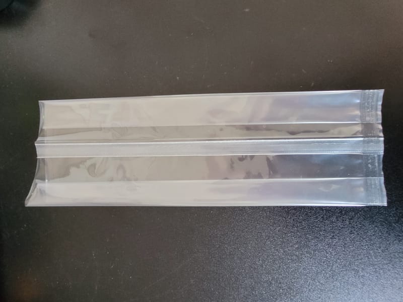 PET / PP peel centre seal bag 75/110x 250mm. - PCJ Packaging Ltd