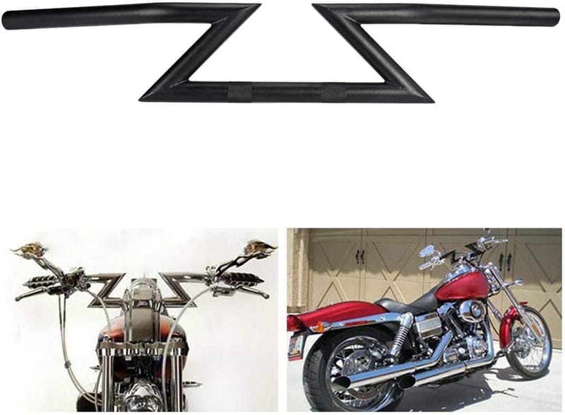 HP-CB009 Timon Z Bar, Color Negro 22mm Grosor - Monkey Biker Shop®