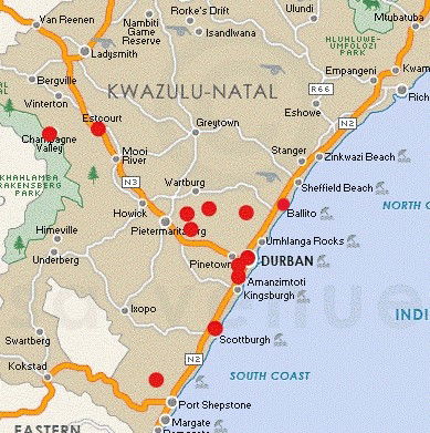 Kwazulu Natal Map 466 Kwazulu Natal High Res Illustrations Getty