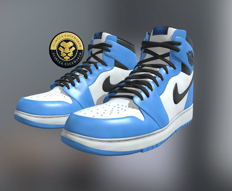 nike-air-jordan - maker-3d