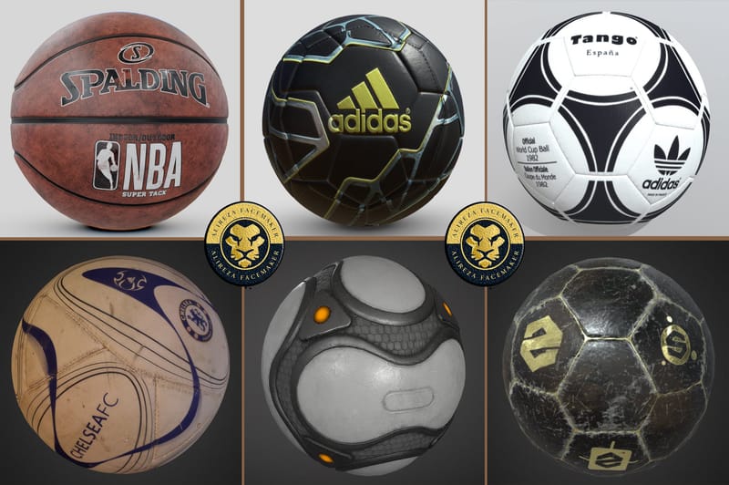 6 fantasy balls - maker-3d