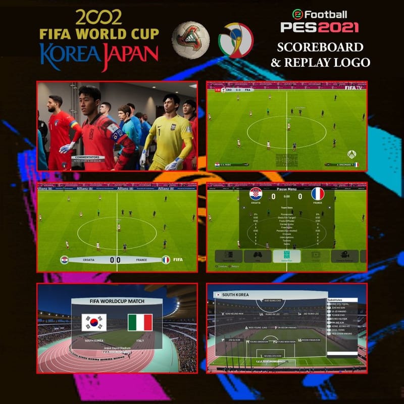 Fifa World Cup 2002 Scoreboard & Replay Logo - maker-3d