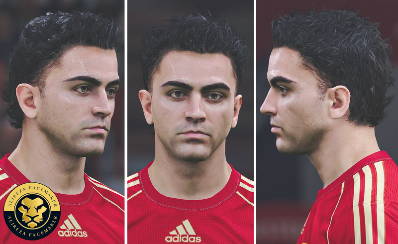 xavi face pes