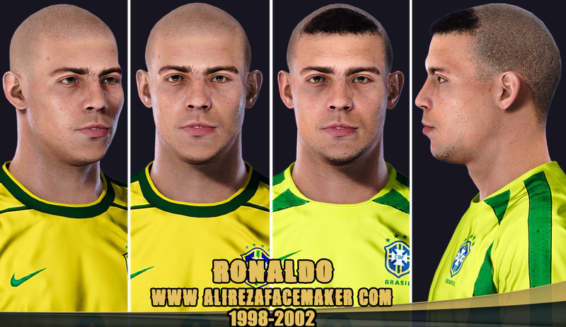 ronaldo 2 face - maker-3d