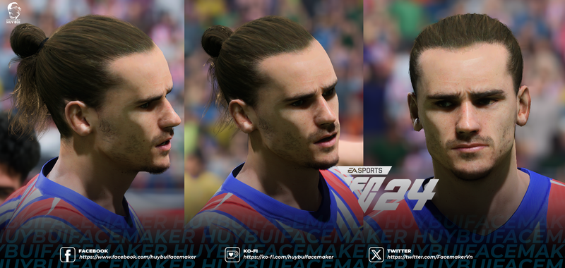 Antoine Griezmann FC24 - maker-3d