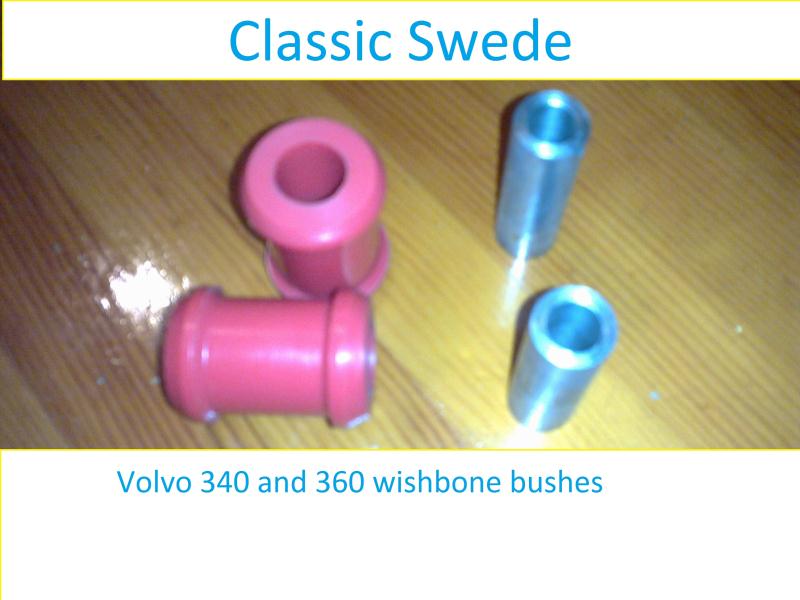 Poly bushes 300 series - Classic Swede