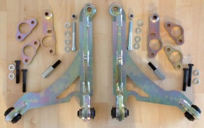 TXR drifting wide front control arm kit - Classic Swede