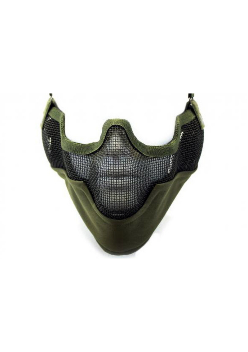 Big Foot V1 2 Strap Steel Mesh Lower Skull Face Mask In...