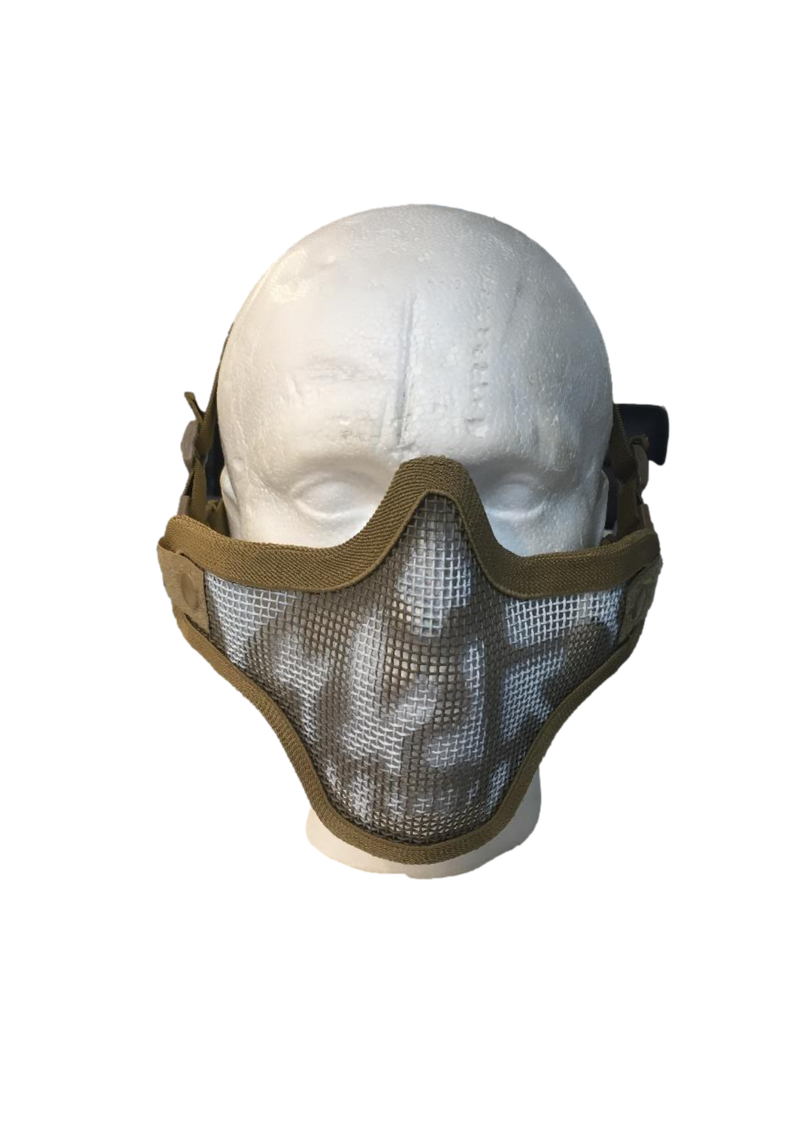 Airsoft Full Face Fencing Mask - Black