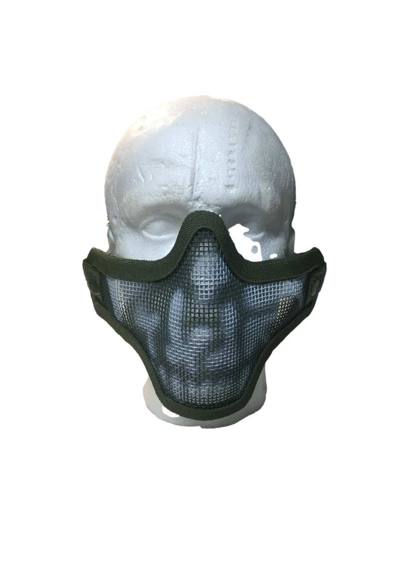 Airsoft Full Face Fencing Mask - Black
