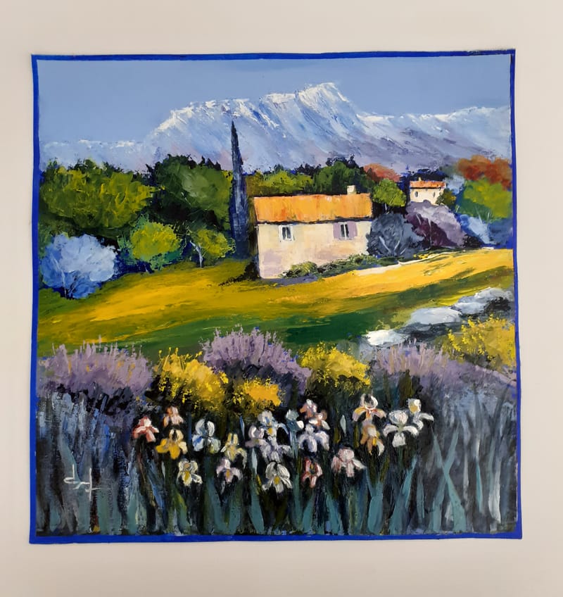 Peinture Provence par Véronique Degabriel