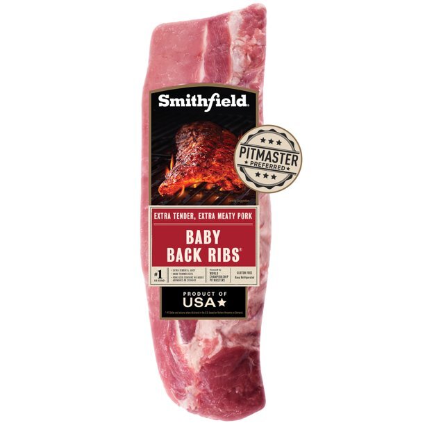 Great Value Hickory Smoked Portion Ham, Fully Cooked, Pork Bone-In ...